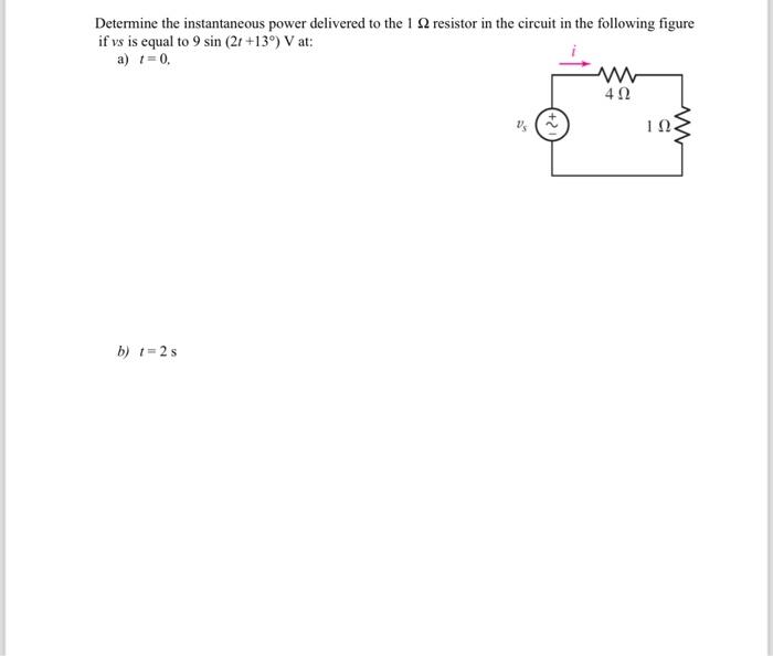 Solved Calculate the average power absorbed by each passive | Chegg.com