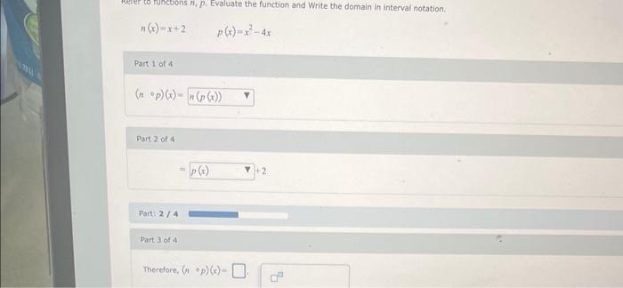 Solved Rex to runctions π4p. Evaluate the function and Write | Chegg.com
