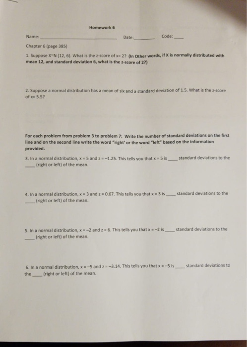 Solved Homework 6 Date Name Code Chapter 6 Page 385 1 5044