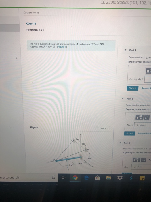 Solved CE 2200: Statics (101, 102, 1 Course Home | Chegg.com