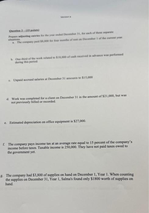 Solved Consider the following information for Tuffaha | Chegg.com