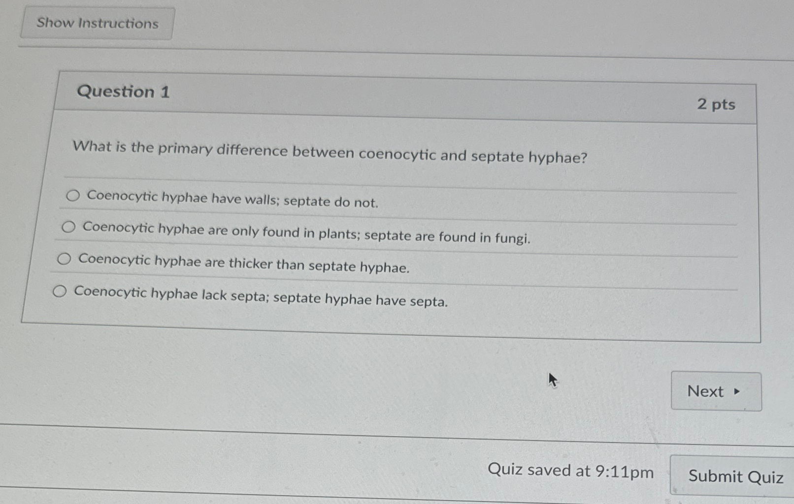 Solved Question 1What is the primary difference between | Chegg.com