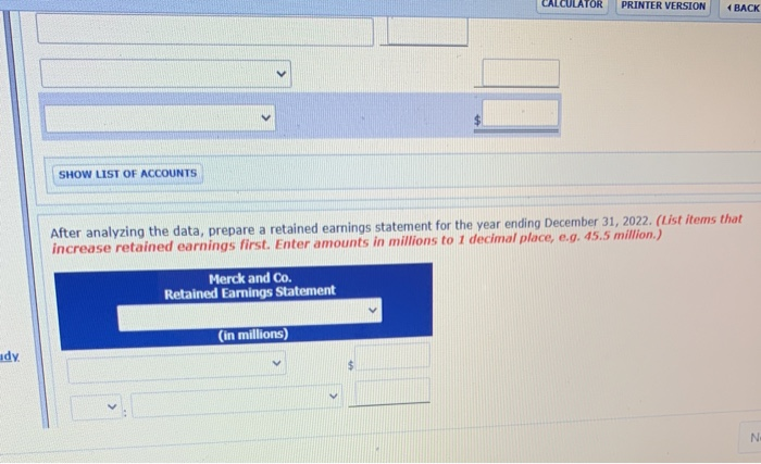 Solved Calculator Printer Version Back Next Exercise 1 06 3033