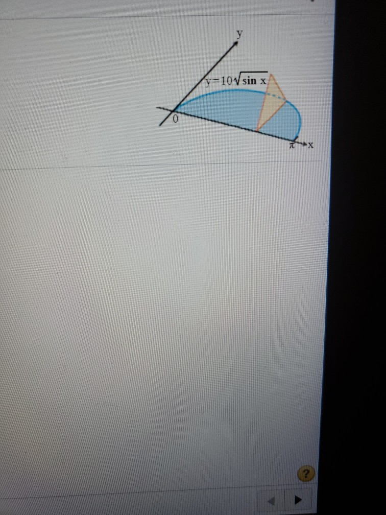 Solved Find the volume of the following solids The base of a | Chegg.com