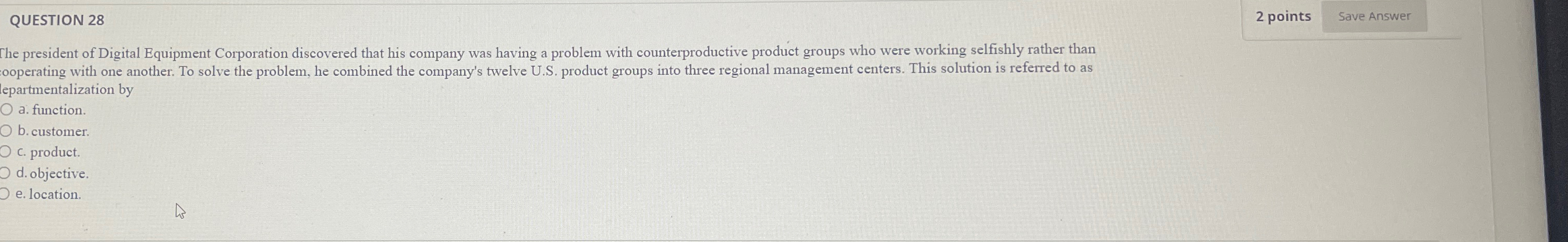 Solved QUESTION 282 ﻿pointsThe president of Digital | Chegg.com