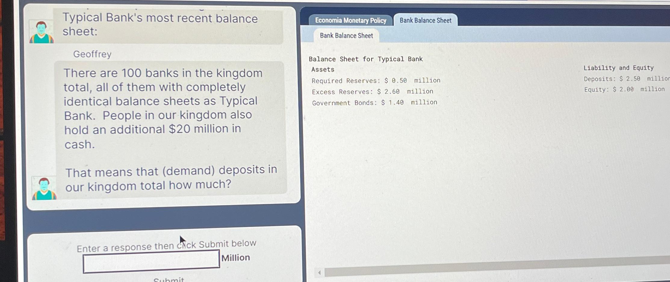 Solved Typical Bank's most recent balance | Chegg.com