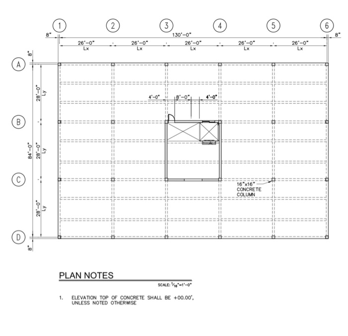1.1 Design Criteria The project is a 4-story office | Chegg.com