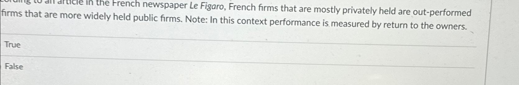 Solved ,TrueFalse | Chegg.com