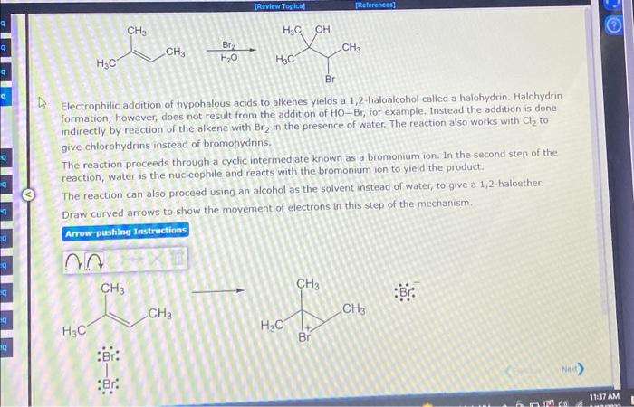 [Solved]: all three please Review Topics] [References a CHE
