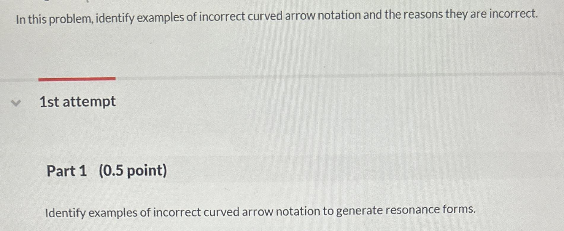 Solved In this problem, identify examples of incorrect | Chegg.com