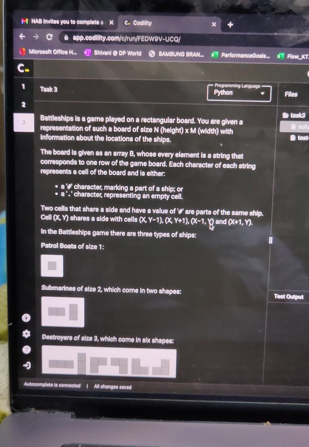 Solved Battleships is a game played on a rectangular board. | Chegg.com