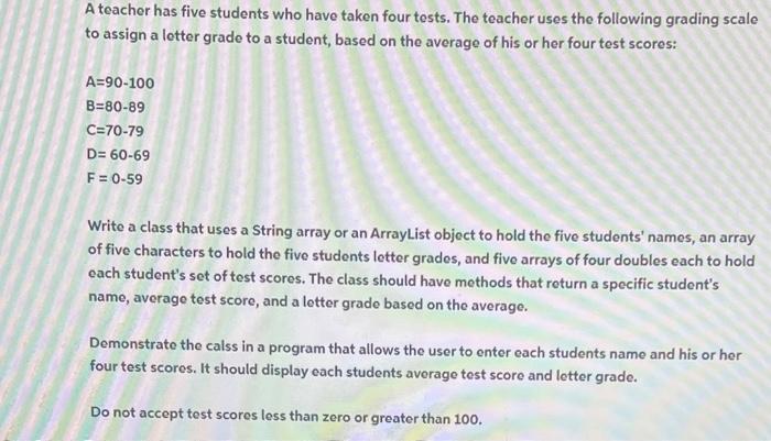 Solved Homework assignment 9: problem number B, Grade Book, | Chegg.com