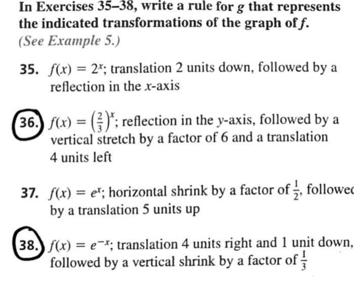 Solved need help with 36, 38, 40,42 if possible solve | Chegg.com