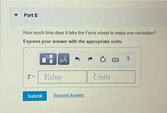 Solved A Ferris wheel with radius R - 15.0 m is turning | Chegg.com