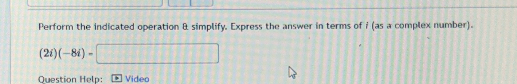 Solved Perform the indicated operation & simplify. Express | Chegg.com