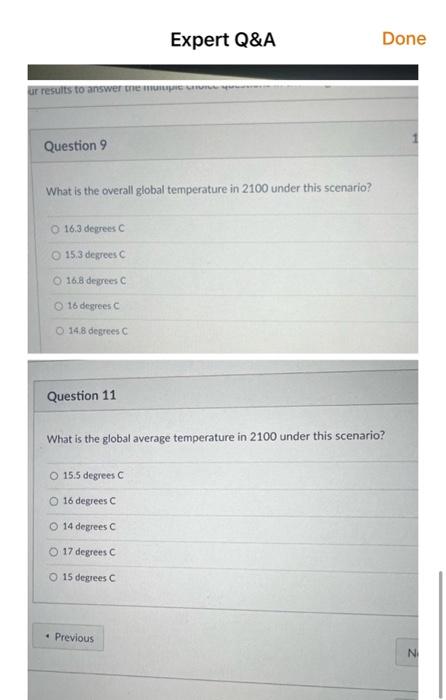 Solved https://scied.ucar.edu/simple-climate-model to answer | Chegg.com