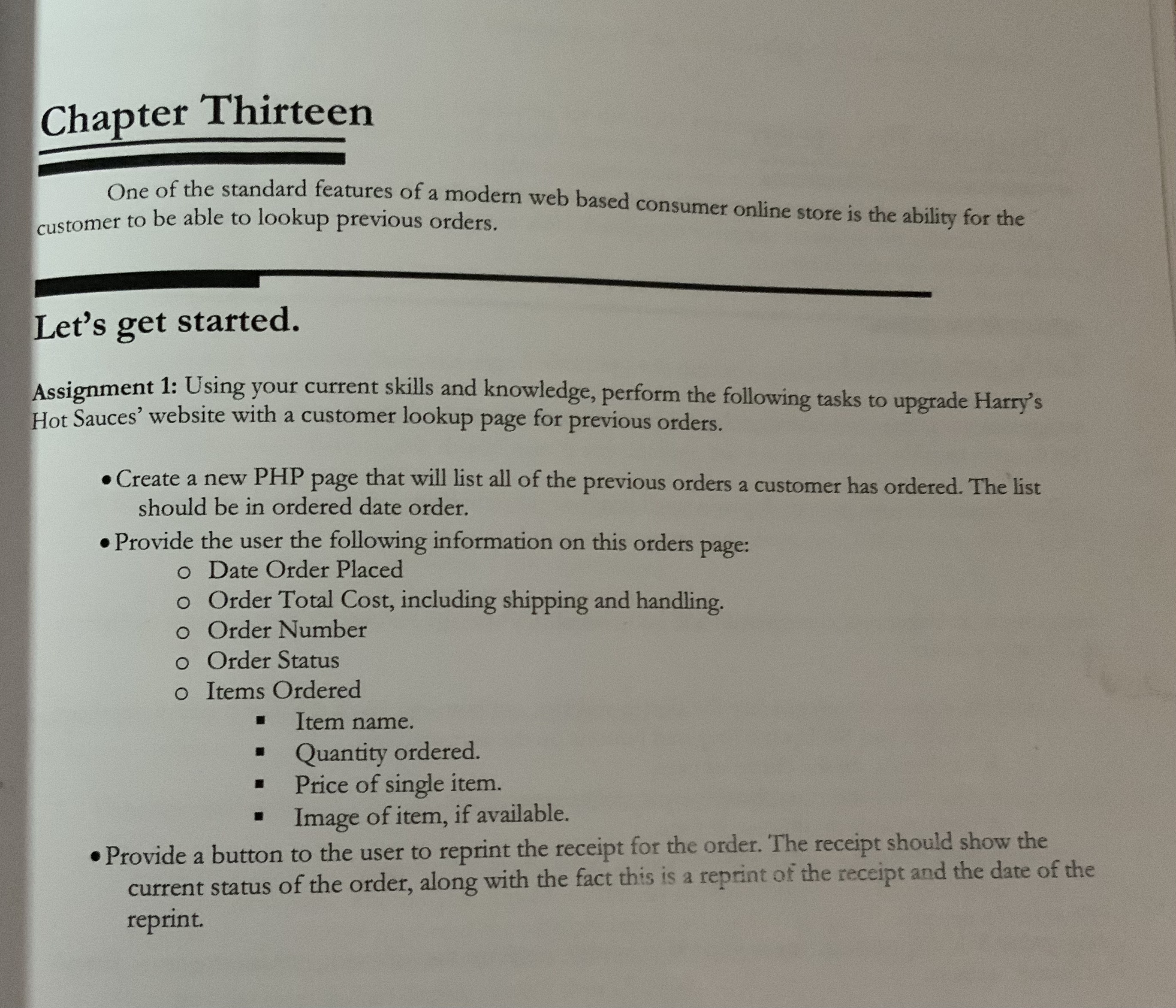 Solved Building a basic e-commerce site, 3rd edition by | Chegg.com