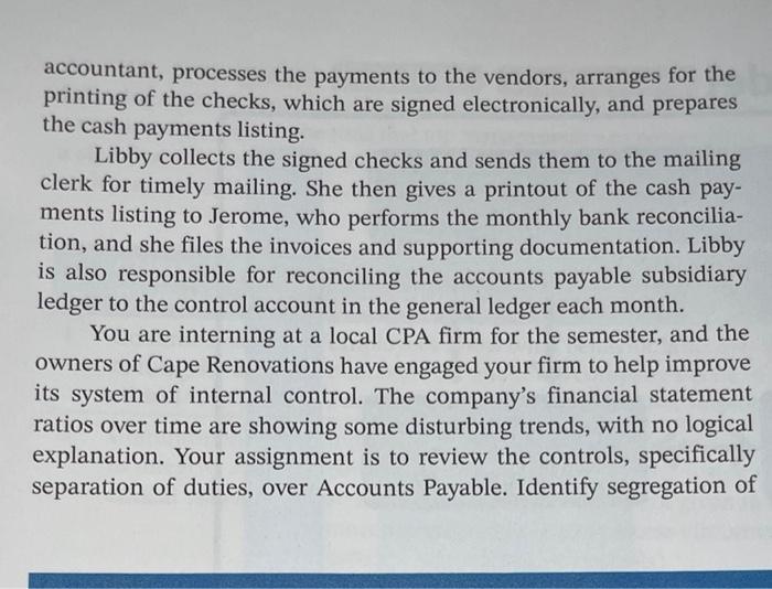 Solved A1. (LO 1) Fraud Critical Thinking Josephine | Chegg.com