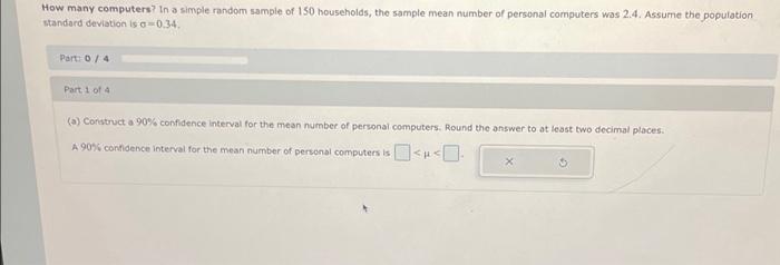 Solved How many computers? In a simple random sample of 150 | Chegg.com