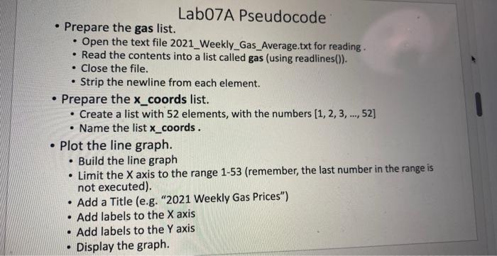 Solved Lab07A Problem Statement - Attached you will find a | Chegg.com