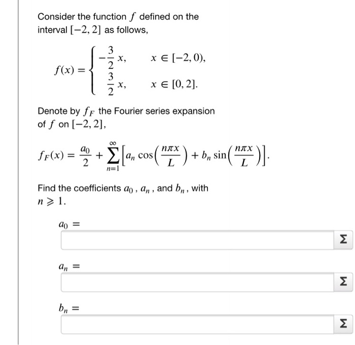 Solved Consider the function f defined on the interval [-2, | Chegg.com