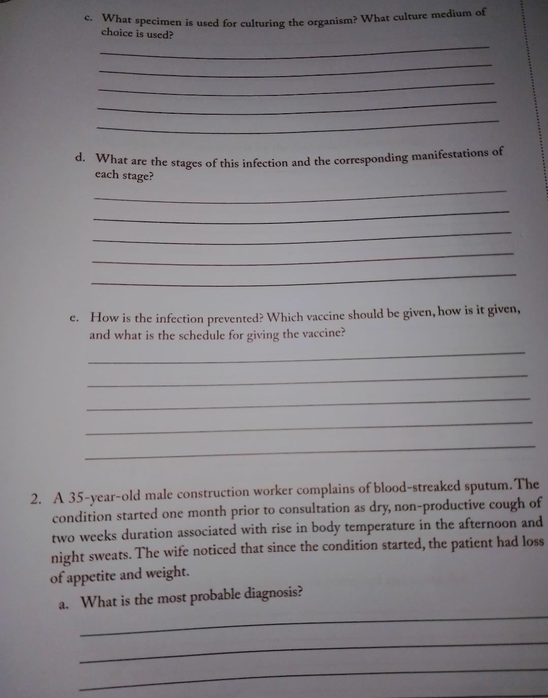 Solved Case Study 1. A 7-year-old child was brought to the | Chegg.com