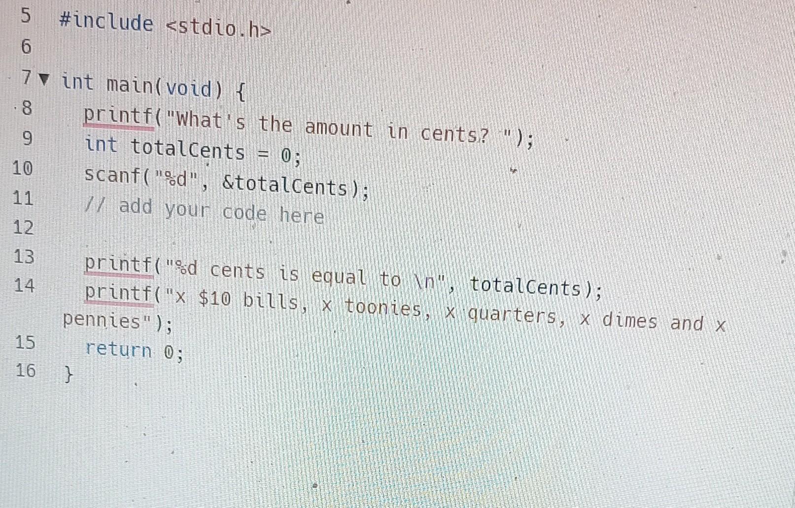 Solved Line 1: Col 1 History 5This Replit contains a simple | Chegg.com