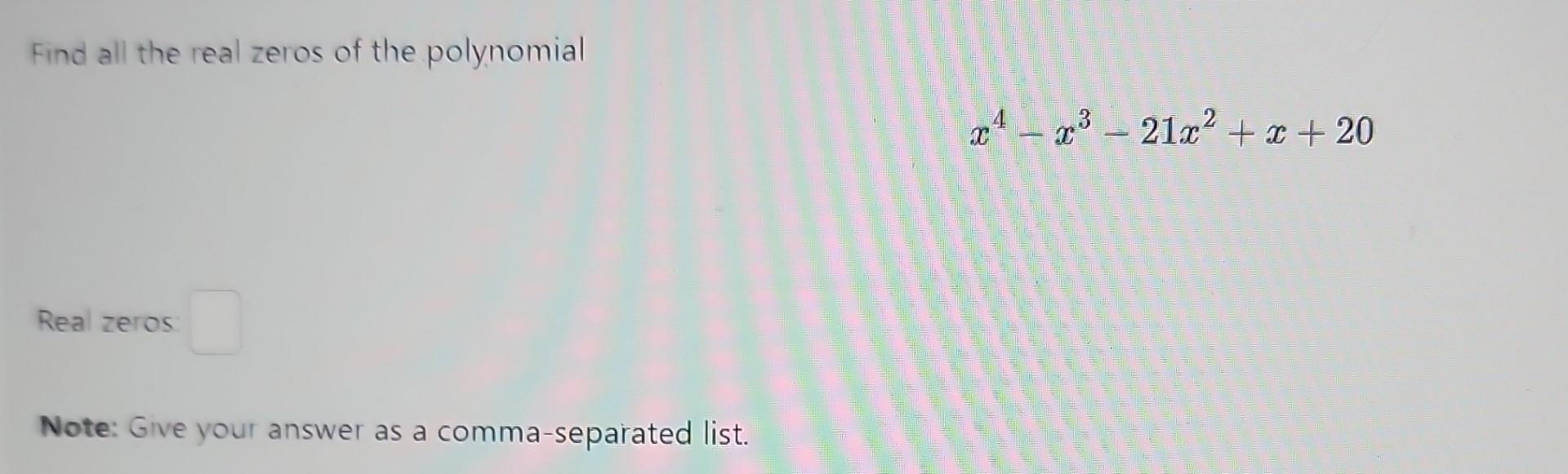 Solved By Descarte's rule of signs, P(x)=x3−4x2−3x−4 has | Chegg.com