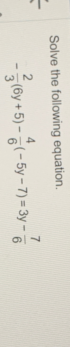 Solved Solve the following | Chegg.com