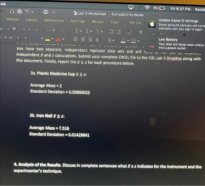 Solved you have two separate, independent replicate data | Chegg.com