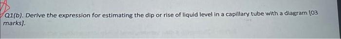 Solved Q1(b). Derive the expression for estimating the dip | Chegg.com