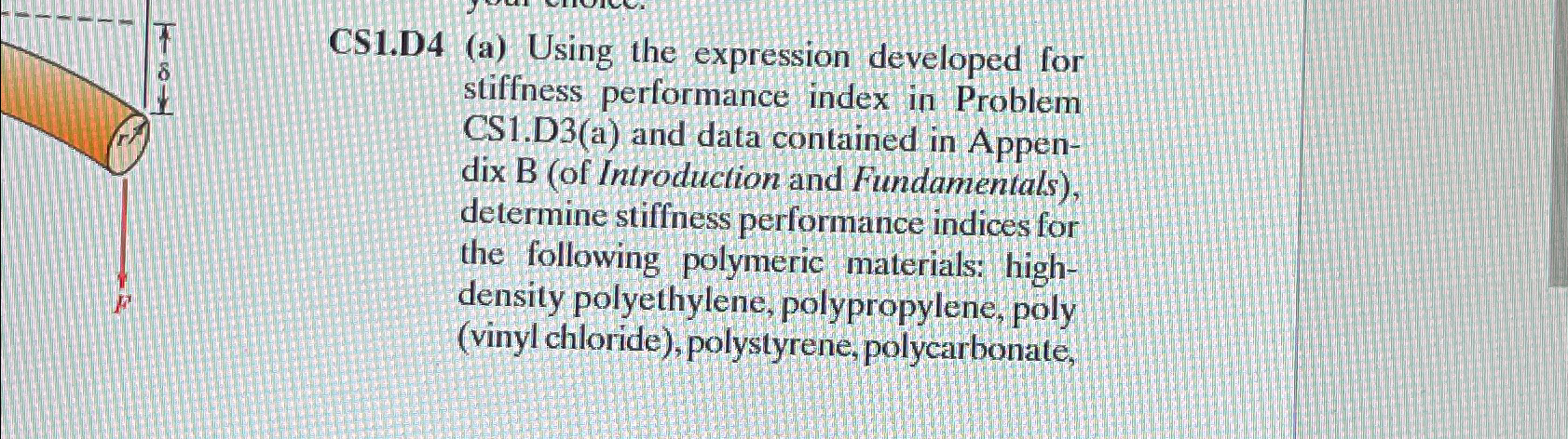 Solved CS1.D4 (a) ﻿Using the expression developed for | Chegg.com