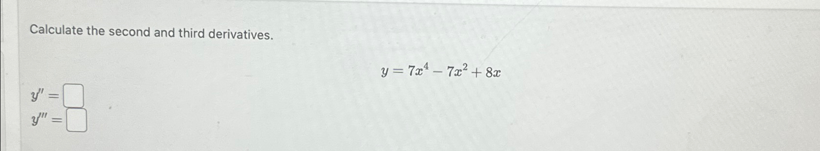 Solved Calculate the second and third | Chegg.com