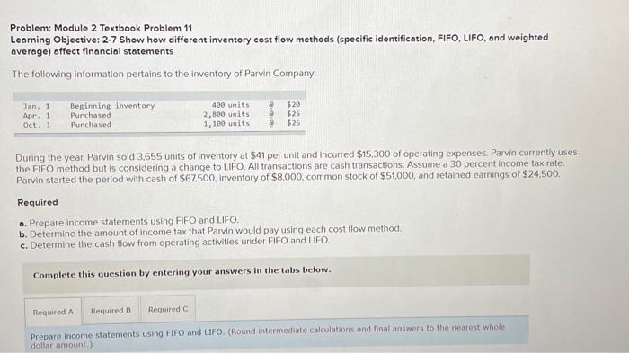 Solved Problem: Module 2 Textbook Problem 11 Learning | Chegg.com