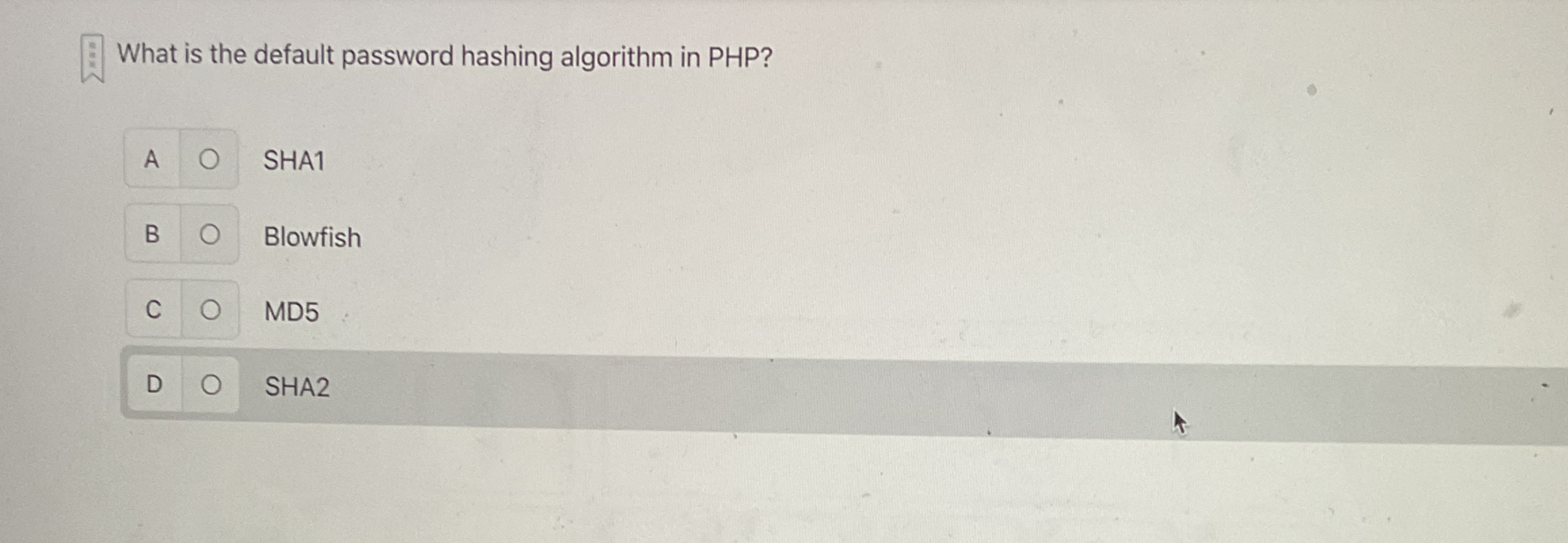 High Quality Solution What Is The Default Password Hashing Algorithm In
