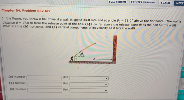 Solved FULL SCREEN PRINTER VERSION (BACK NEXT Chapter 04, | Chegg.com