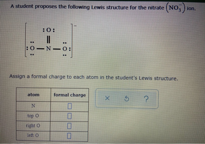 Solved A student proposes the following Lewis structure for | Chegg.com