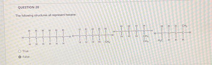Solved The following structures all represent hexane: | Chegg.com