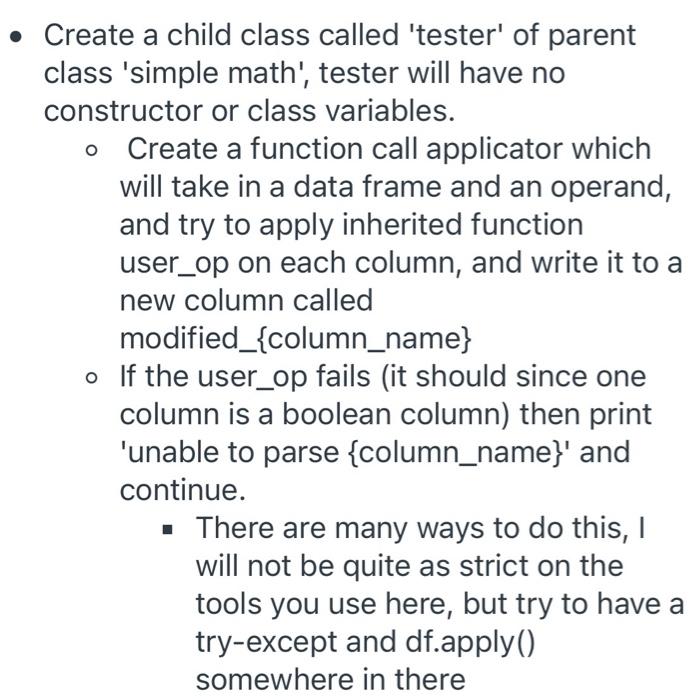 Solved TO BE DONE IN PYTHON PLEASE POST FULL COPYABLE CODE | Chegg.com