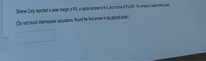 Solved (Do not round intermediate calculations. Round the | Chegg.com