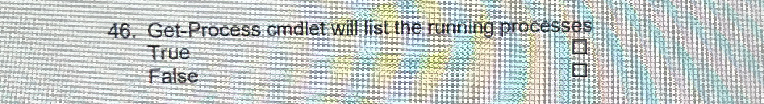 Solved Get-Process cmdlet will list the running processes | Chegg.com