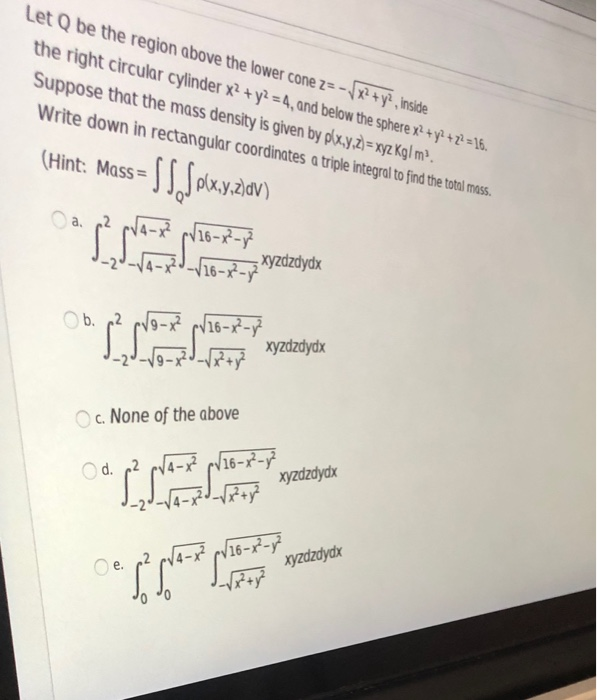 Solved Identify the surface whose equation in spherical | Chegg.com