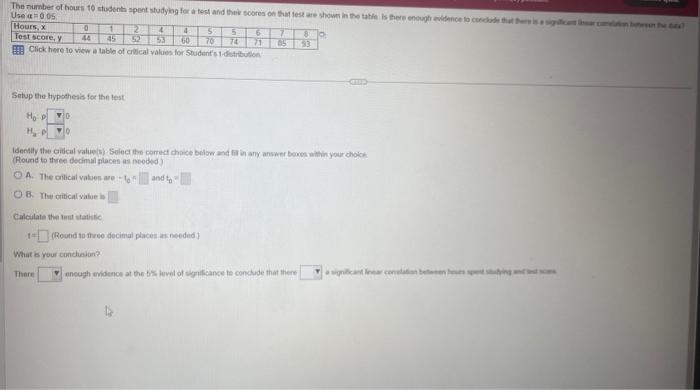 Solved Setup the hypothesis for the lest | Chegg.com