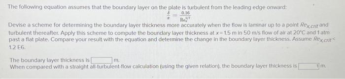 Solved The following equation assumes that the boundary | Chegg.com Solved The following equation assumes that the boundary | Chegg.com