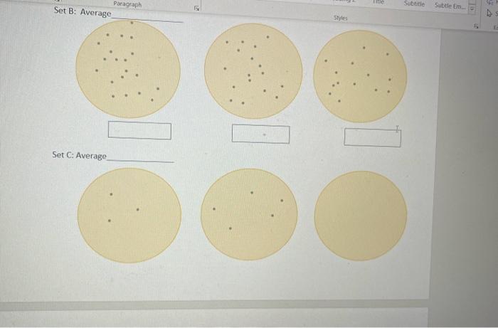 Solved Part I: Calibrating CFU/ml with Optical Density at | Chegg.com