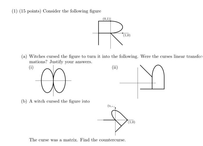 Solved (1) (15 points) Consider the following figure (a) | Chegg.com Solved (1) (15 points) Consider the following figure (a) | Chegg.com