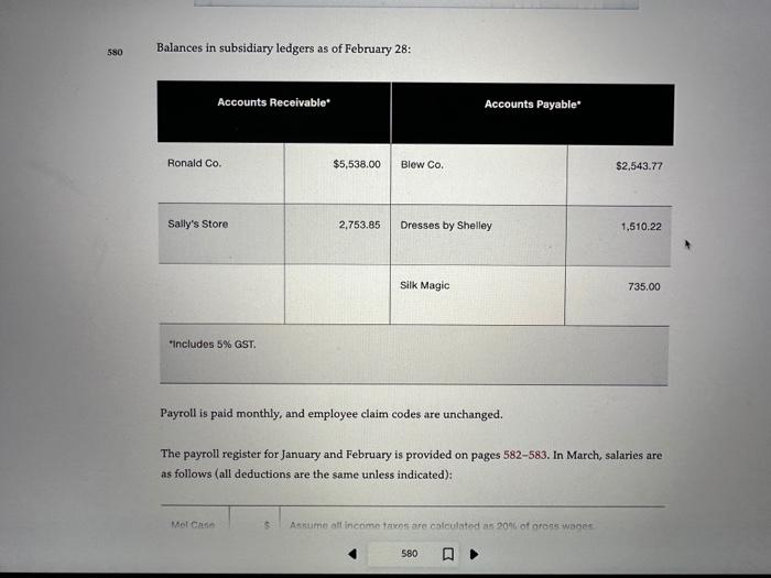 This Mini Practice Set will help you review all the | Chegg.com