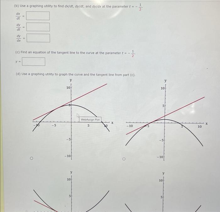 Solved Parametric Equations x=8t,y=1−4t2 (a) Use a graphing | Chegg.com