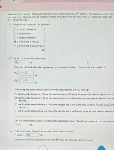 Based on information in Statistical Abstract of the | Chegg.com