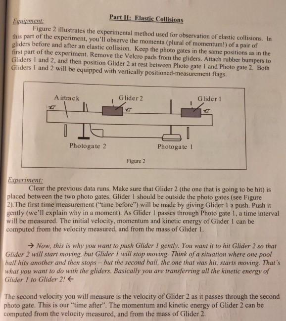 Solved Experiment 6 Conservation Of Linear Momentum